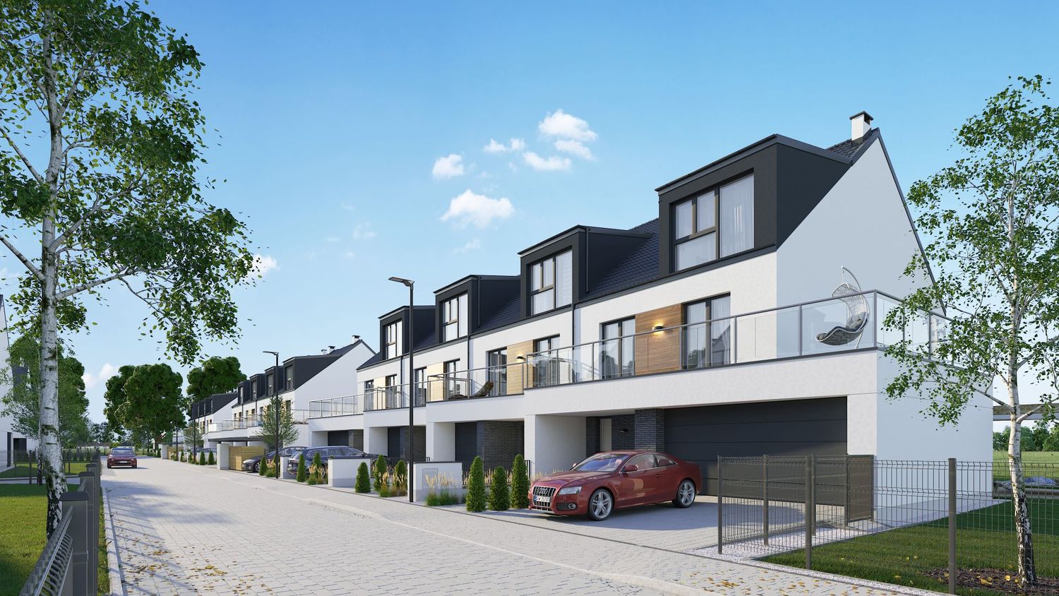 Garden Park Etap III Babice Nowe, powiat warszawski zachodni - domy na ...