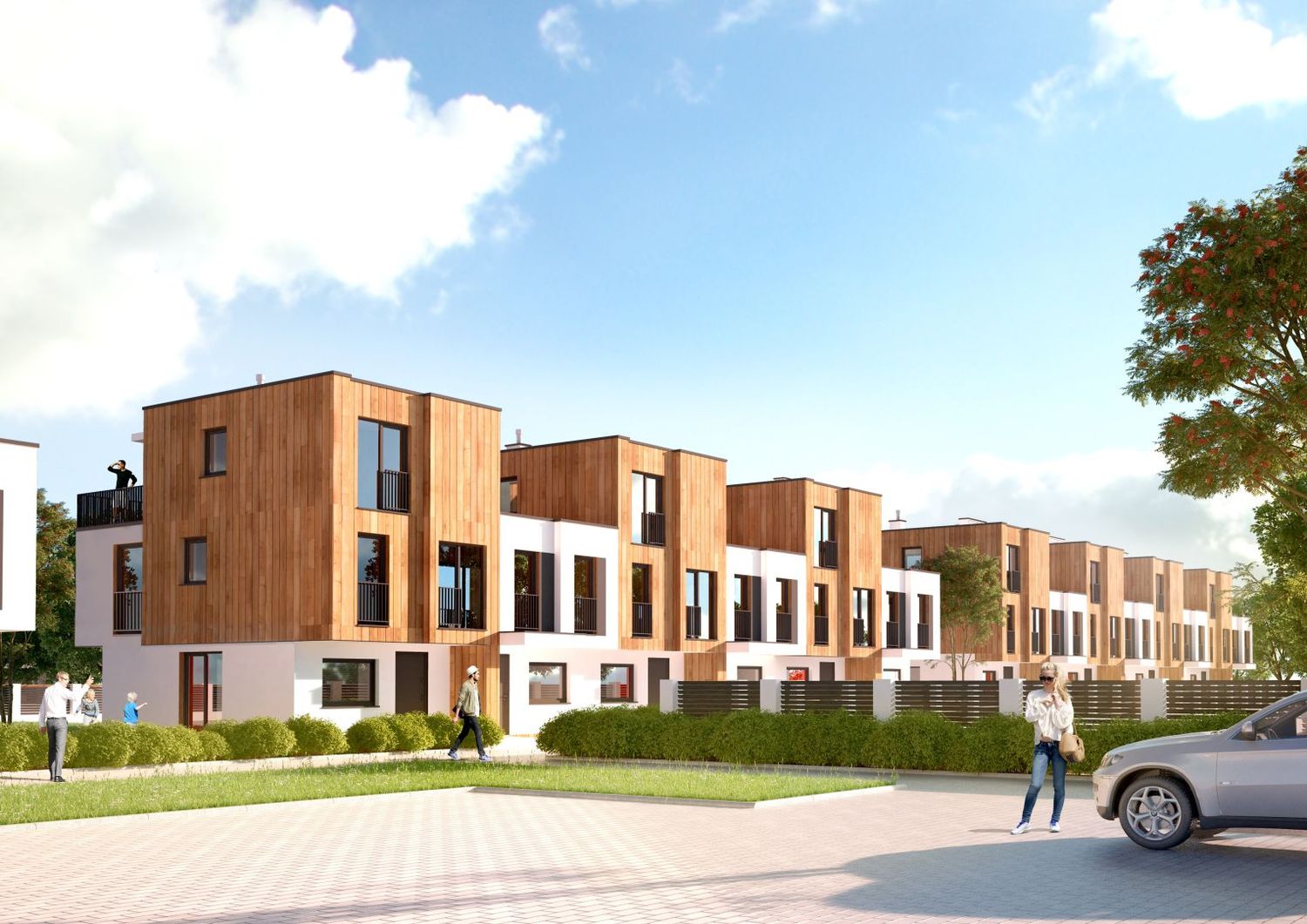 Segmenty Mokra Ząbki - domy na sprzedaż - rynekpierwotny.pl