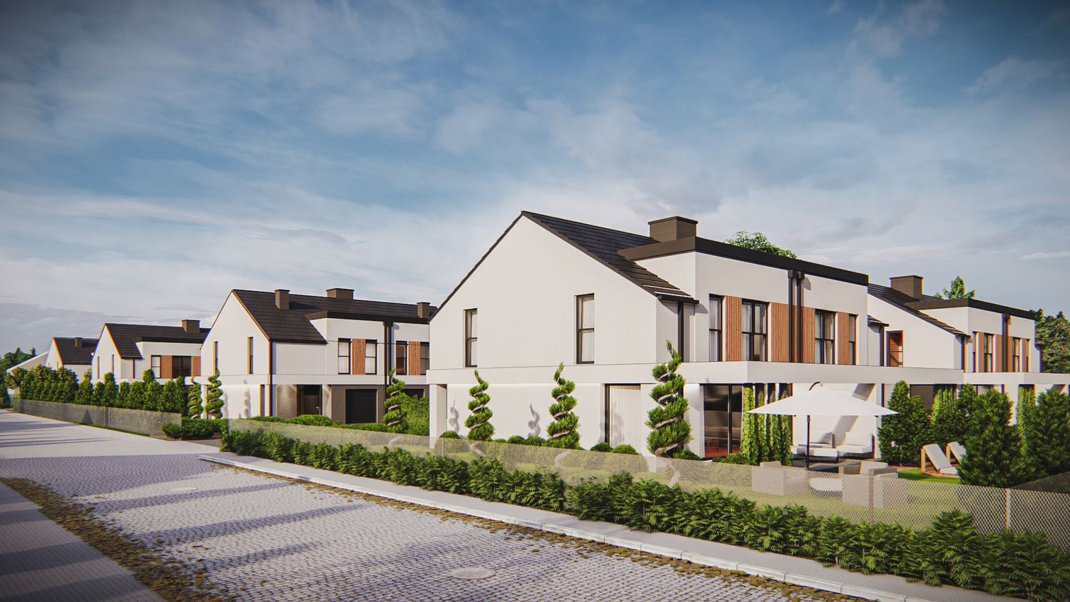 Osiedle Cicha Oaza Dobra, powiat policki - domy na sprzedaż - rynekpierwotny.pl